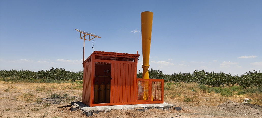 Agricultural hail protection device | Prevent product damage